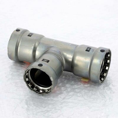 Тройник Megapress с SC-Contur 1 1/4"xRp1/2"x1 1/4", модель 4217.2