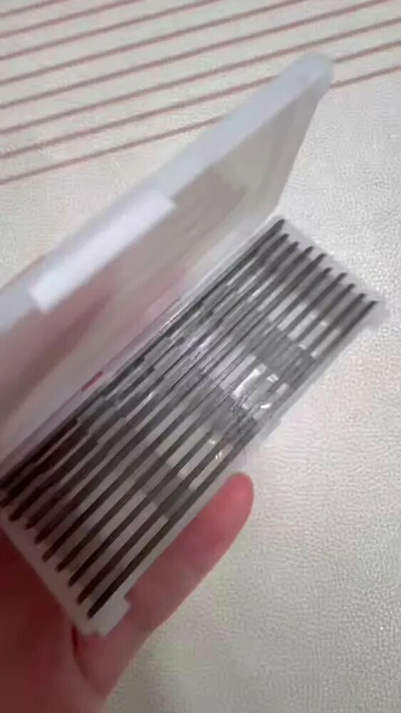 Двусторонние ножи для электрорубанка 82 мм из HCS, 10 шт. (82x5,5x1,2 мм)