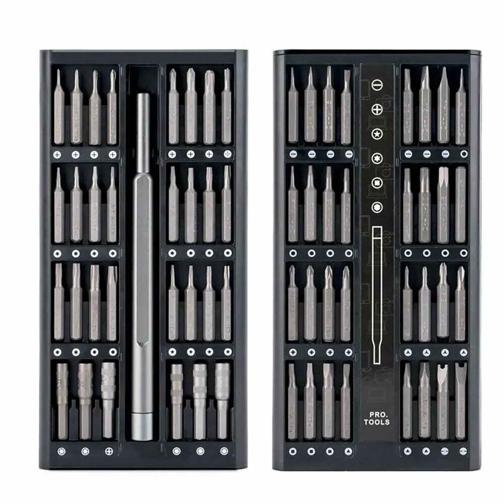 63-в-1 Ручной набор мини-отверток Набор прецизионных отверток для ремонта мобильного