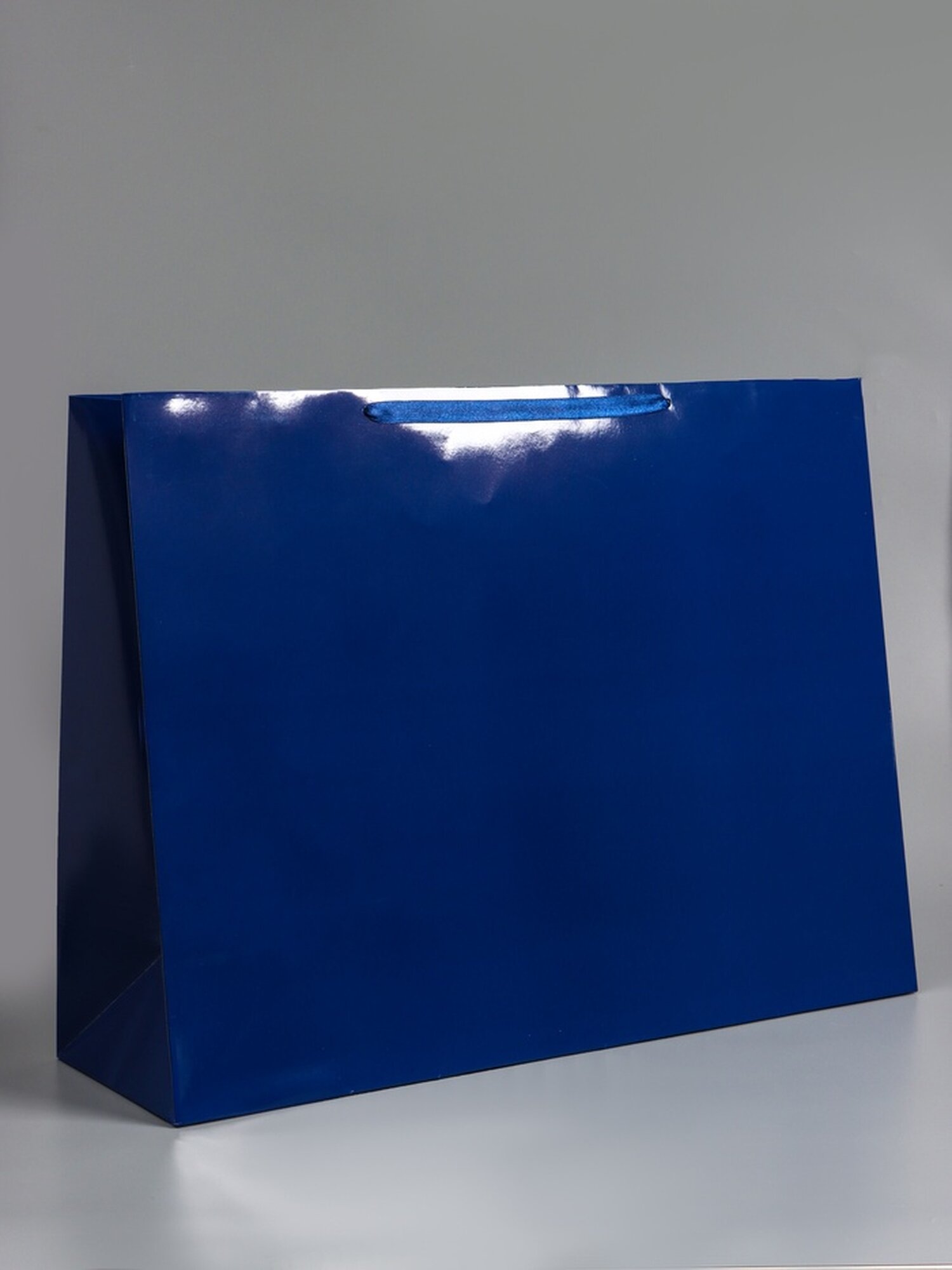 Пакет ламинированный горизонтальный "Синий", XXL 61 х 46 х 20 см 10898319