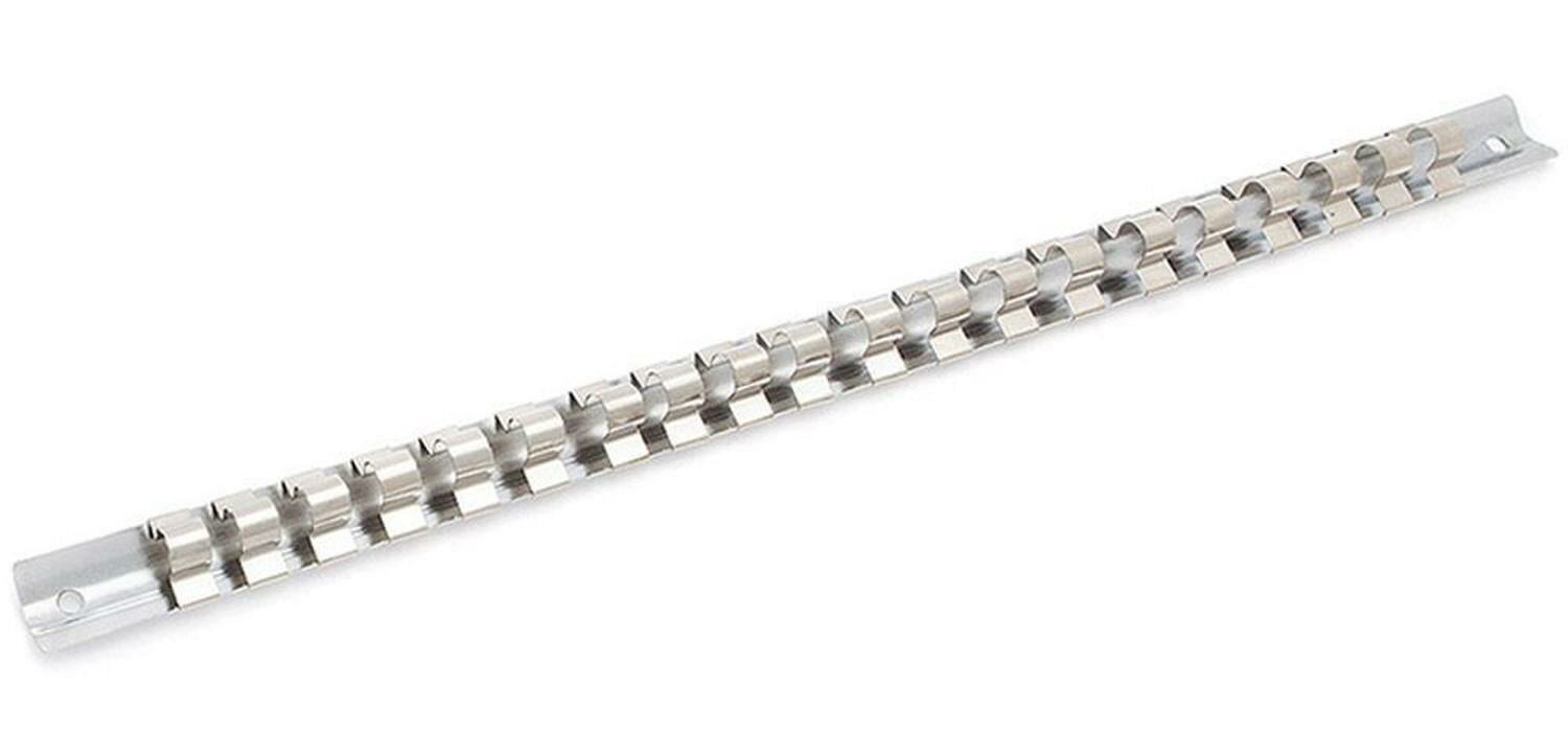 Планка для головок металлическая 1/2", 20 посадочных мест / Дело Техники