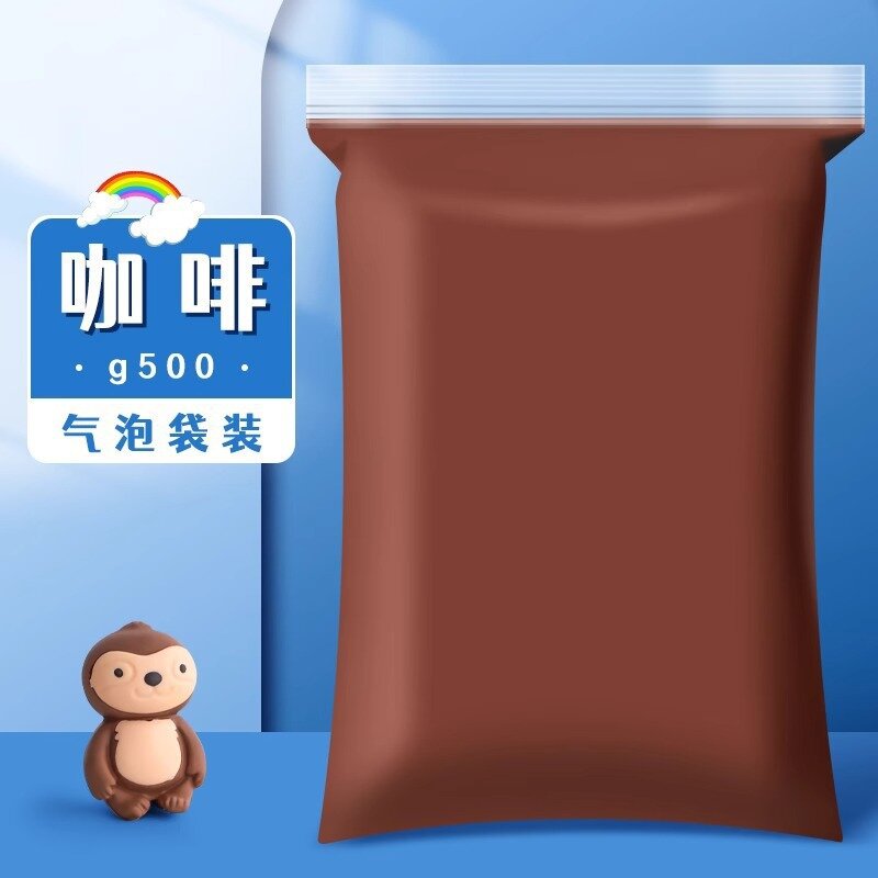 Ультралегкая глина для детей 36 цветов 500г резиновая глина игрушка для рукоделия в детском саду космическая глина ультралегкая бумажная глина