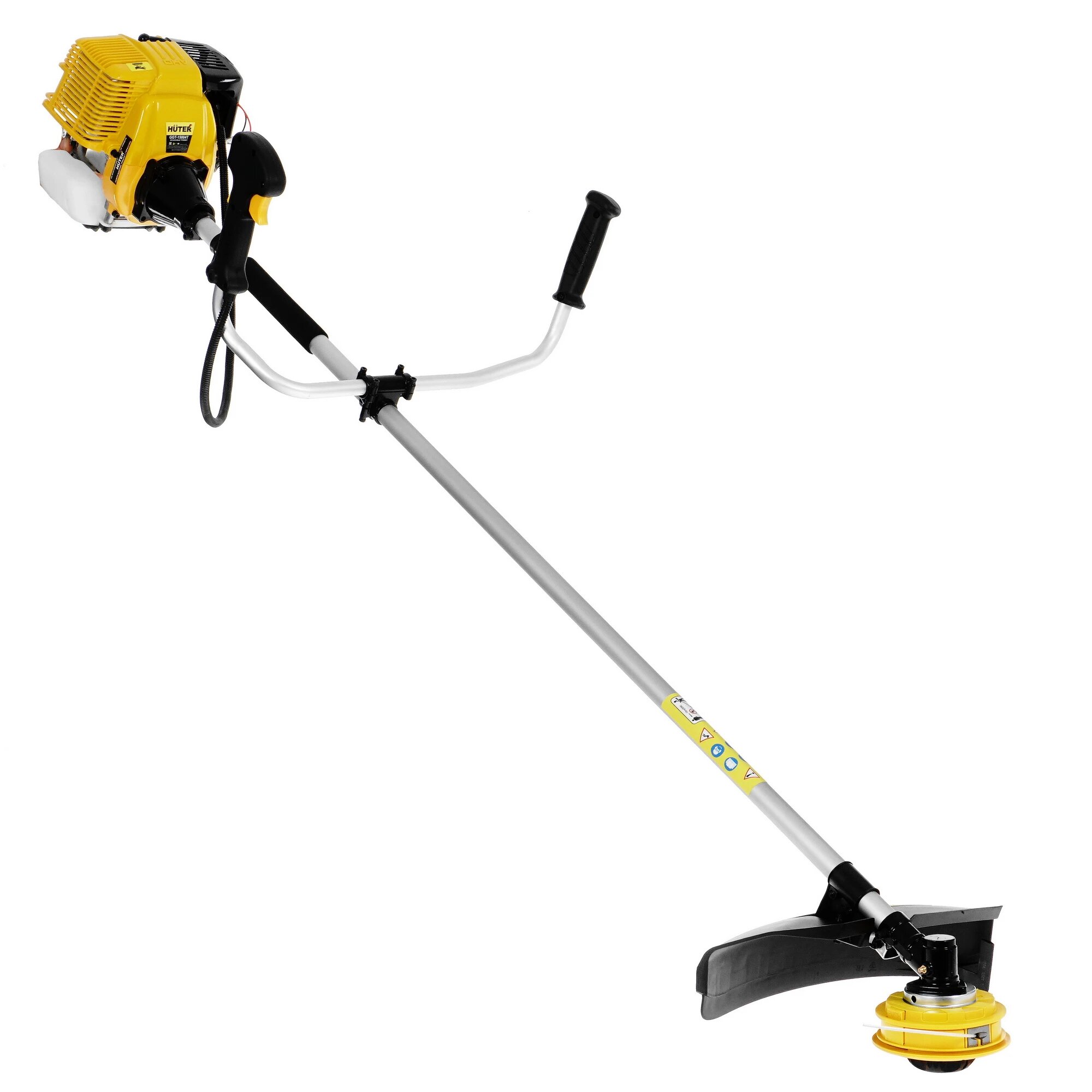 Триммер бензиновый переносной Huter GGT-15004Т, желтый, 1500 Вт