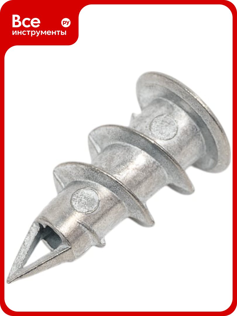 Дюбель BEFAST дрива металлический, для 1-го гипсокартона, 14x28, 100 шт. DRZNM428100S