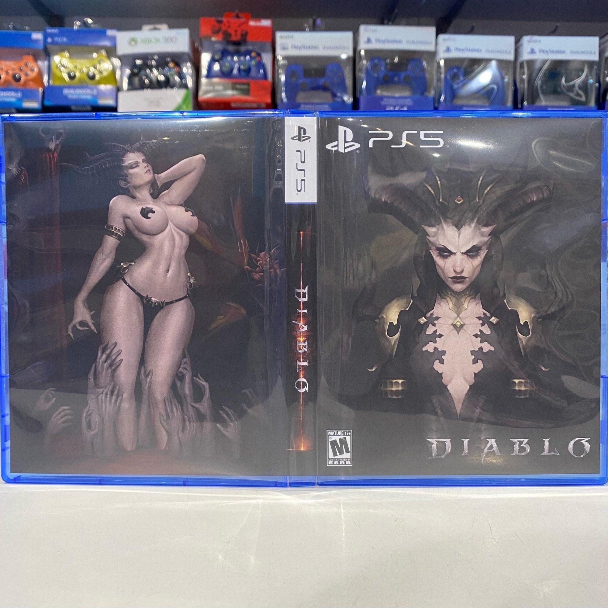 Эксклюзивная обложка PS5 для Diablo №18