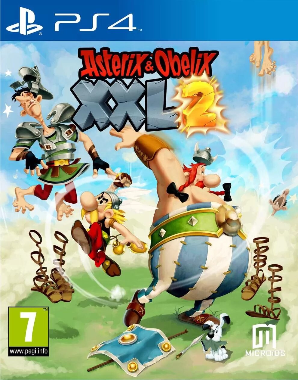 Игра Asterix and Obelix XXL 2 PS4 Английский язык Диск на PlayStation 4 уценка