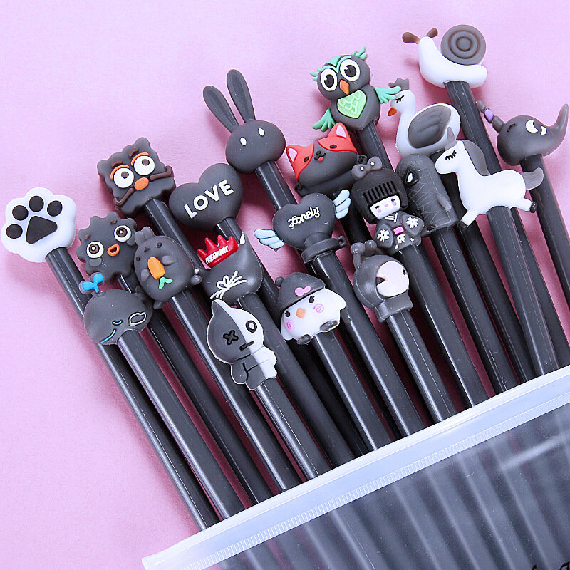 Набор ручек "Милая девушка", гелевые, 20 шт