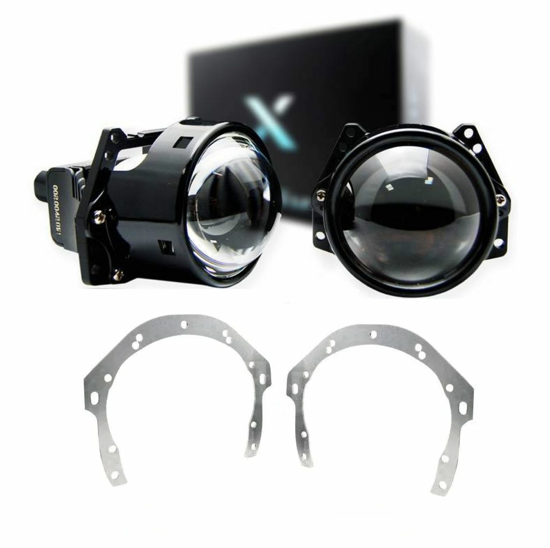 BiLed линзы для Hyundai i40 2015-2019. Билед для Хендай Ай40 (Комплект YH3 5000к)