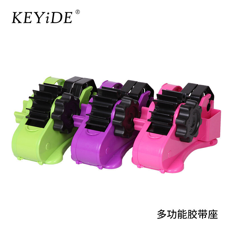 Держатель ленты, многофункциональный, автоматический, прозрачный клей, 35мм, зеленый