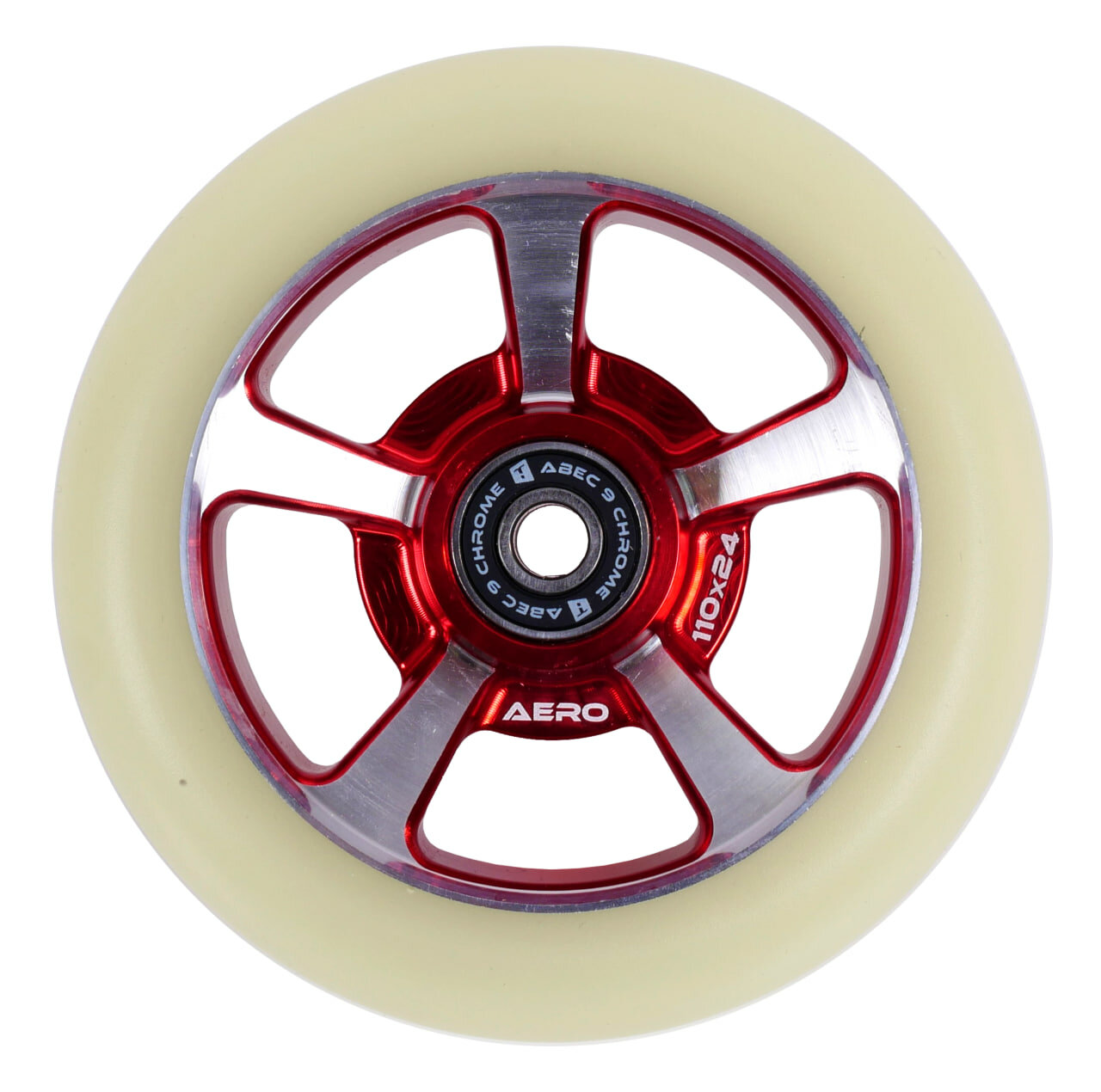 Колесо для трюкового самоката Tech Team TT 110x24 мм. Aero Grey