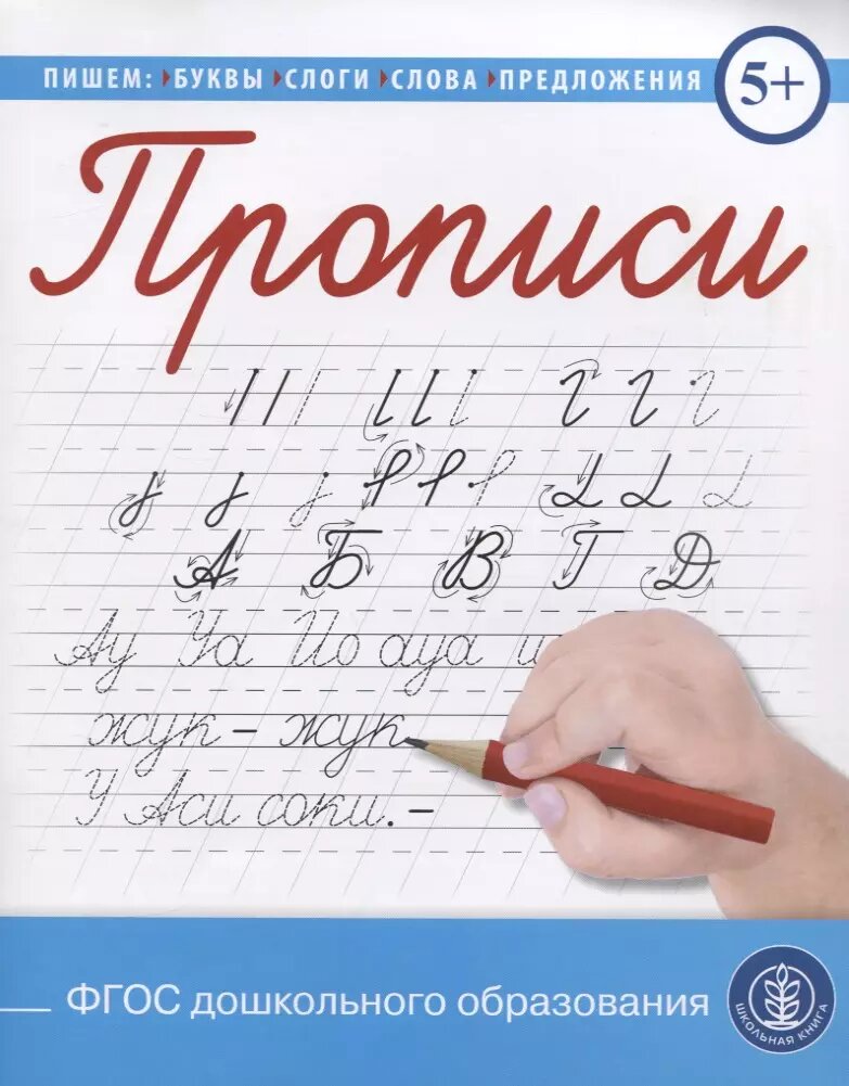 Прописи. Пишем и читаем буквы, слоги, слова, предложения