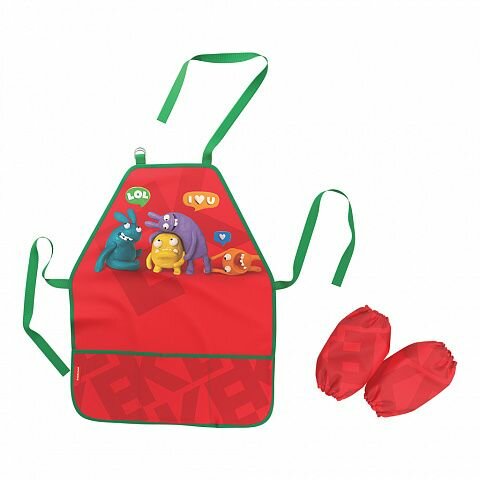 Накидка-фартук с нарукавниками ErichKrause Jolly Friends