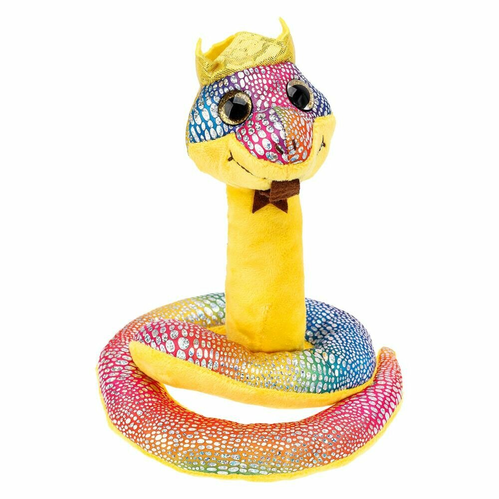 Игрушка мягкая змея, 20 см. без чипа, Мульти-пульти S105012-M25