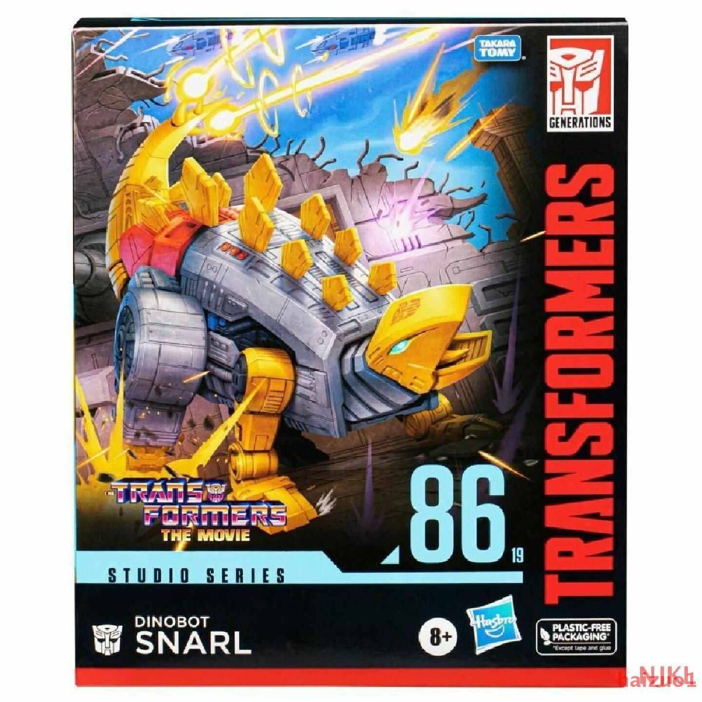 Трансформеры игрушки Hasbro Transformers Studio Series Leader The Transformers: The Movie 86-19 Dinobot Snarl (21.59cm) F7247