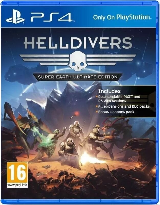 Игра Helldivers. Super-Earth Ultimate Edition (русская версия) для PS4
