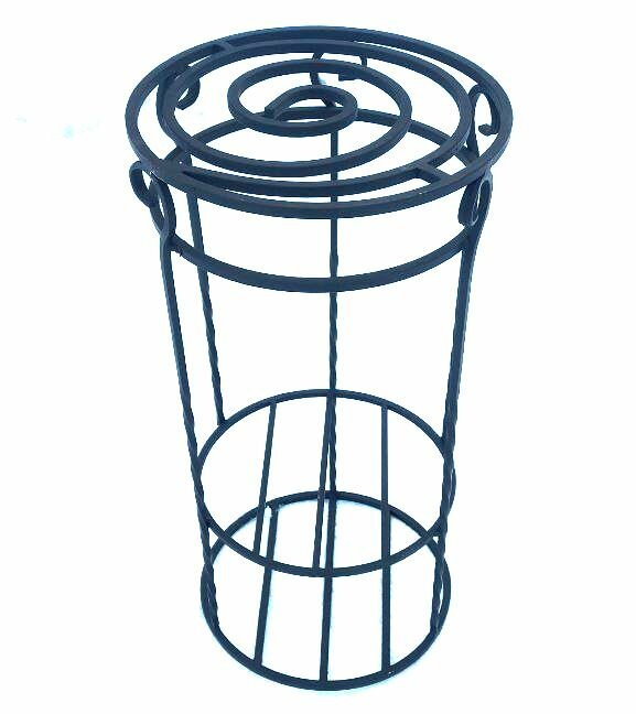 Стойка под крышку для тандыра с полками, размер 42х42х81, цвет черный