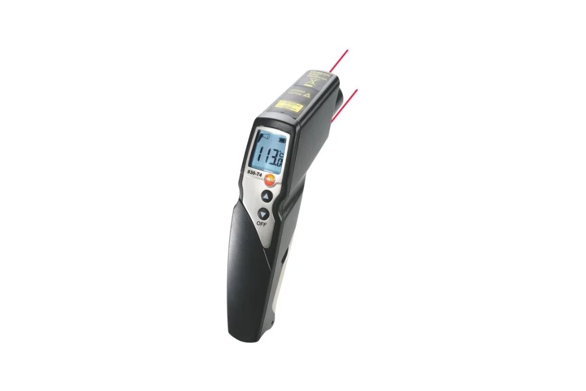 Пирометр Testo 830-T4, измерение температуры от -50 до 500°C, погрешность 2% — фото 1