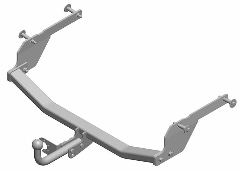 Фаркоп AvtoS RN 07 для Renault Duster 2010-2015, 2015-2019, Dacia Duster 2010-2015, 2015-2019(паспорт и сертификат в комплекте)(без электрики)