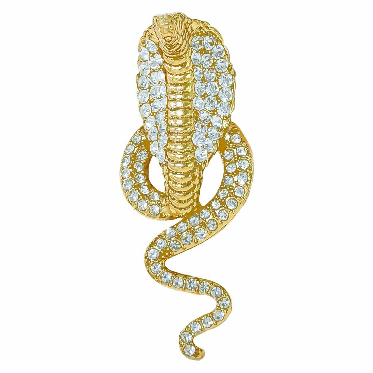 Брошь, стразы