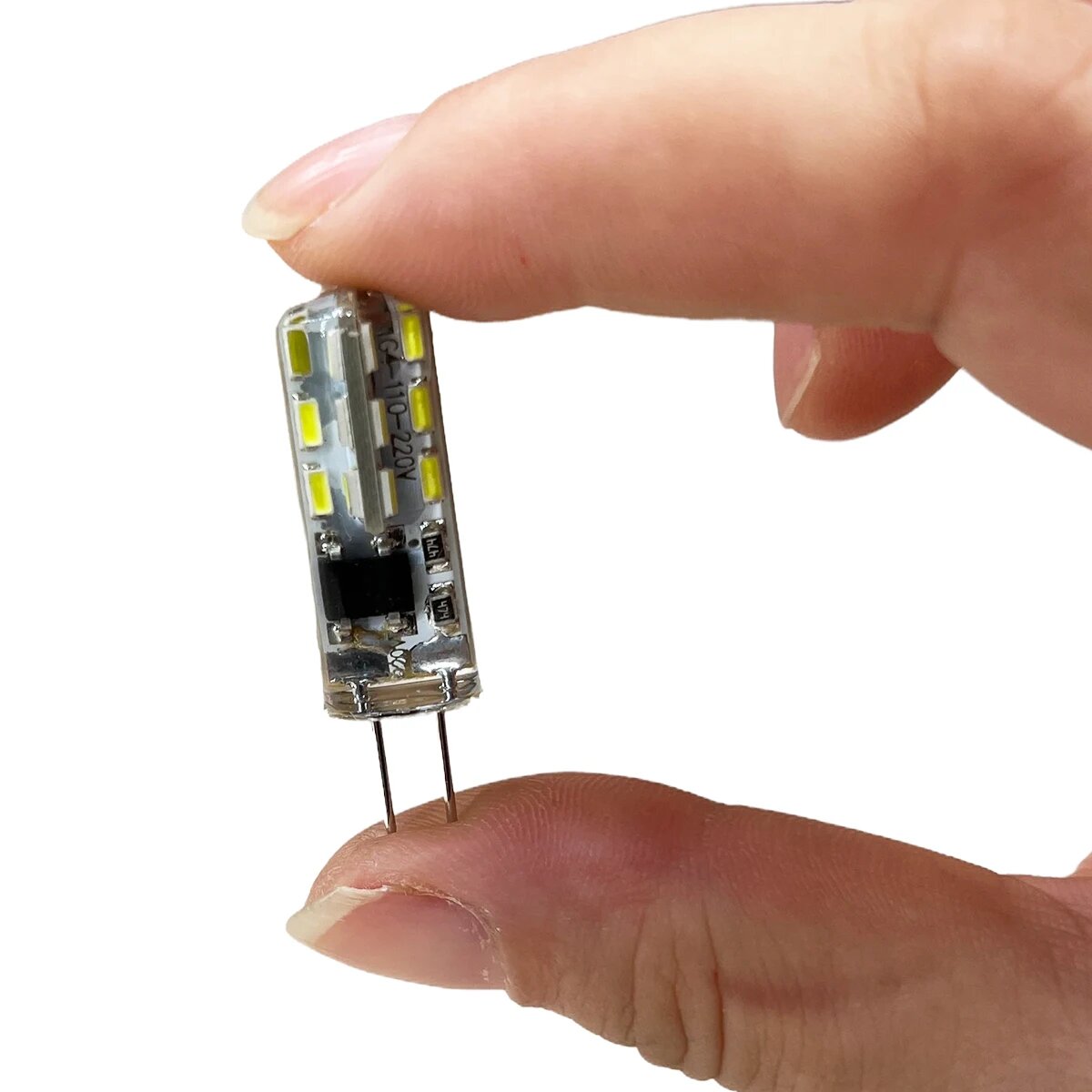 Светодиодные лампы Mini G4 2W 3W 5W 9W 12W SMD заменяют лампу накаливания 50W для прожектора, люстры, украшения переменного/постоянного тока 12 В 220 В Холодный белый, 24LEDs DC 12V
