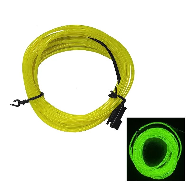 Неоновая LED лента RopeTube, Зеленый, 5м