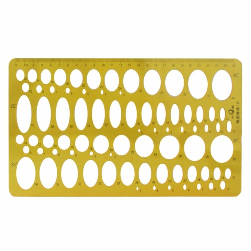 Трафареты для черчения геометрических фигур