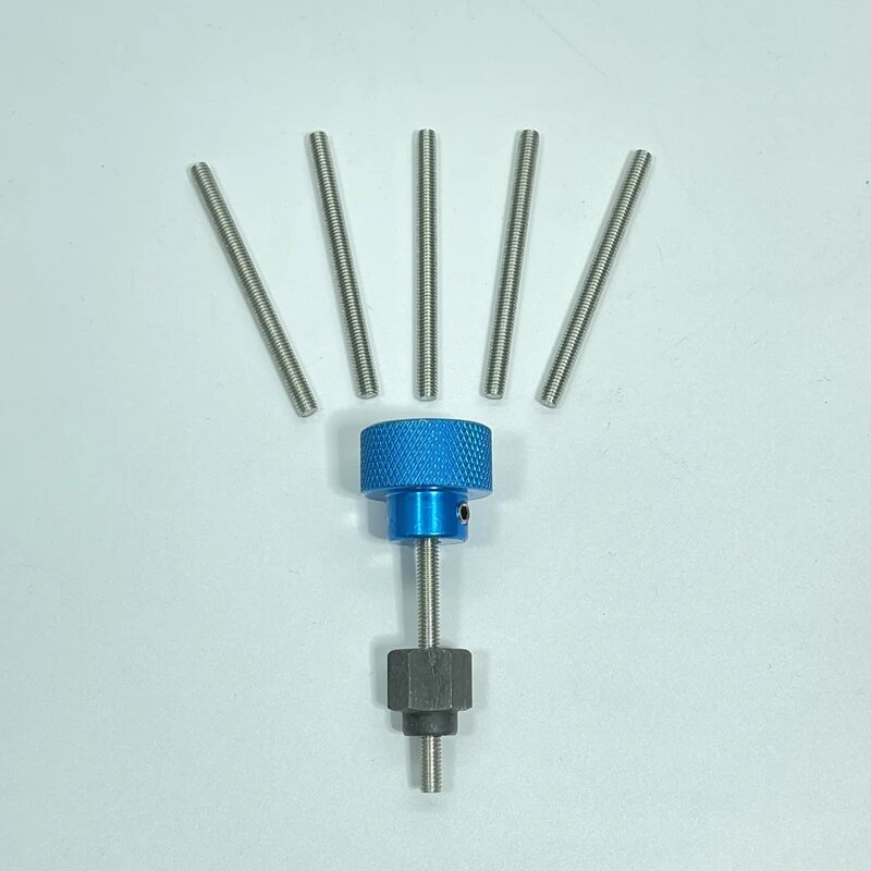 Инструмент для снятия форсунок Common Rail, 5 штук, синий