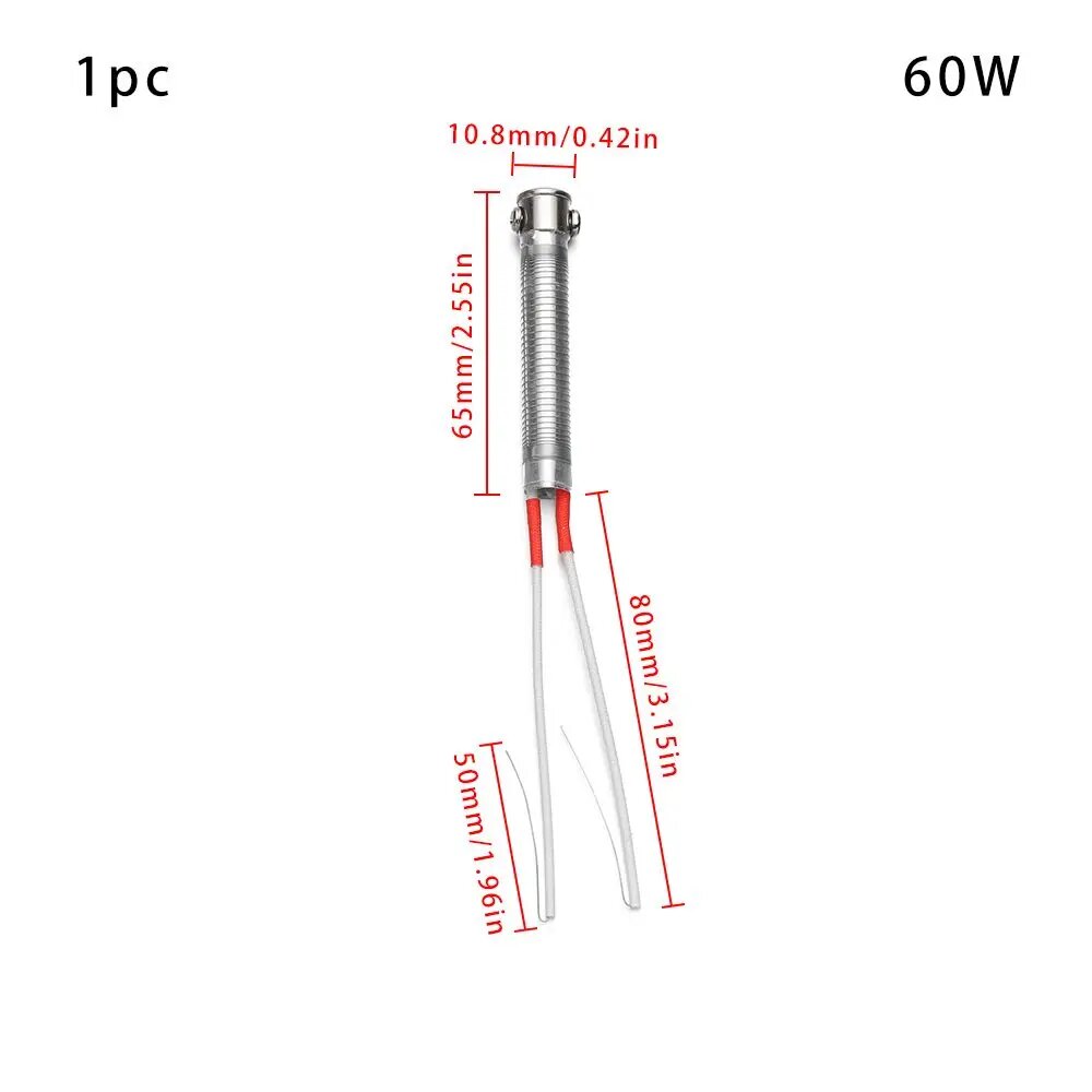 Сменные нагревательные элементы для паяльника, нихром, 220В 1pc-60W