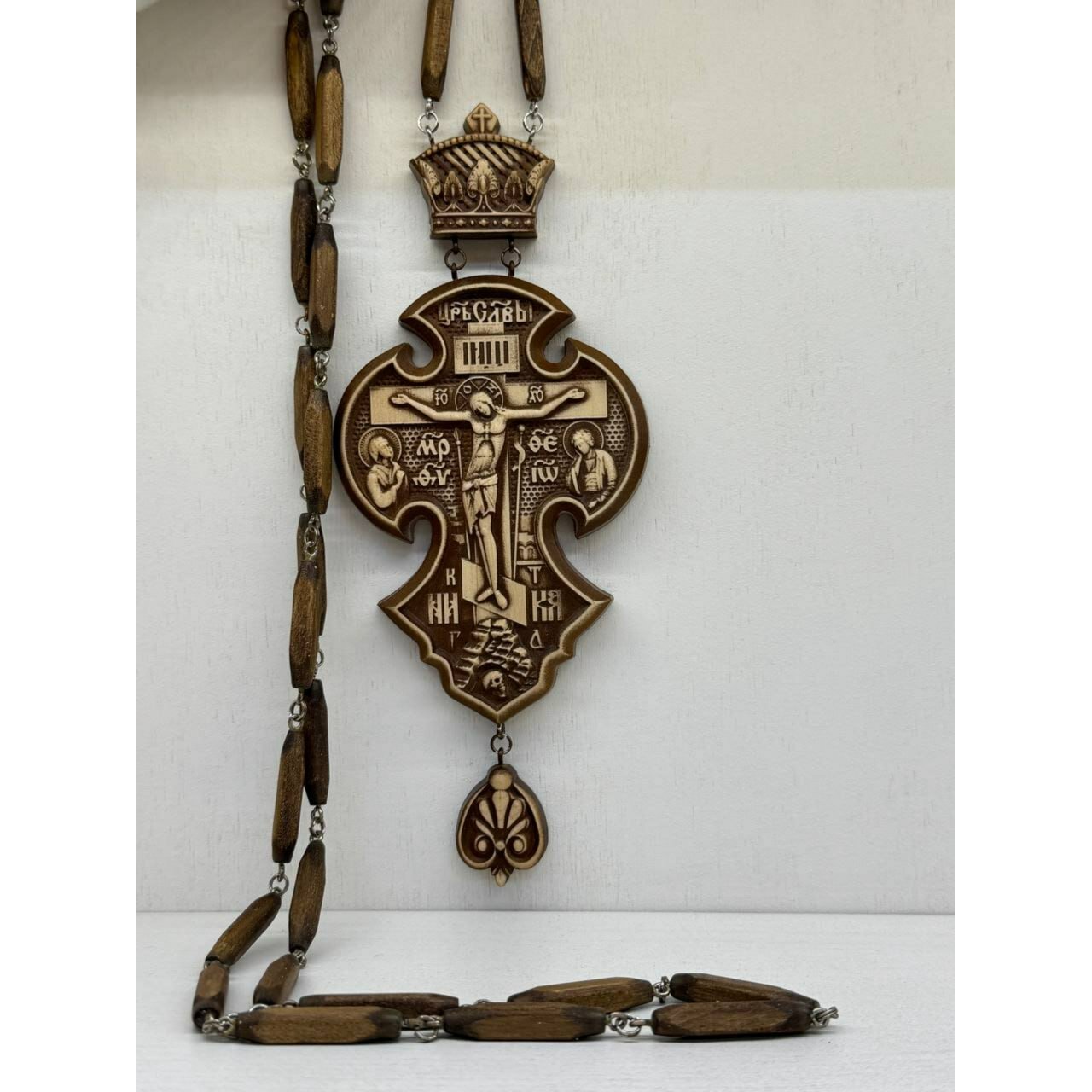 Крест наперсный наградной / из дерева