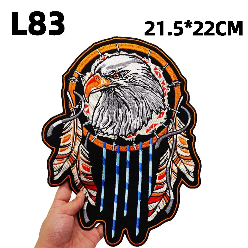 Нашивка Sons of Anarchy Оранжевый, L83 iron on