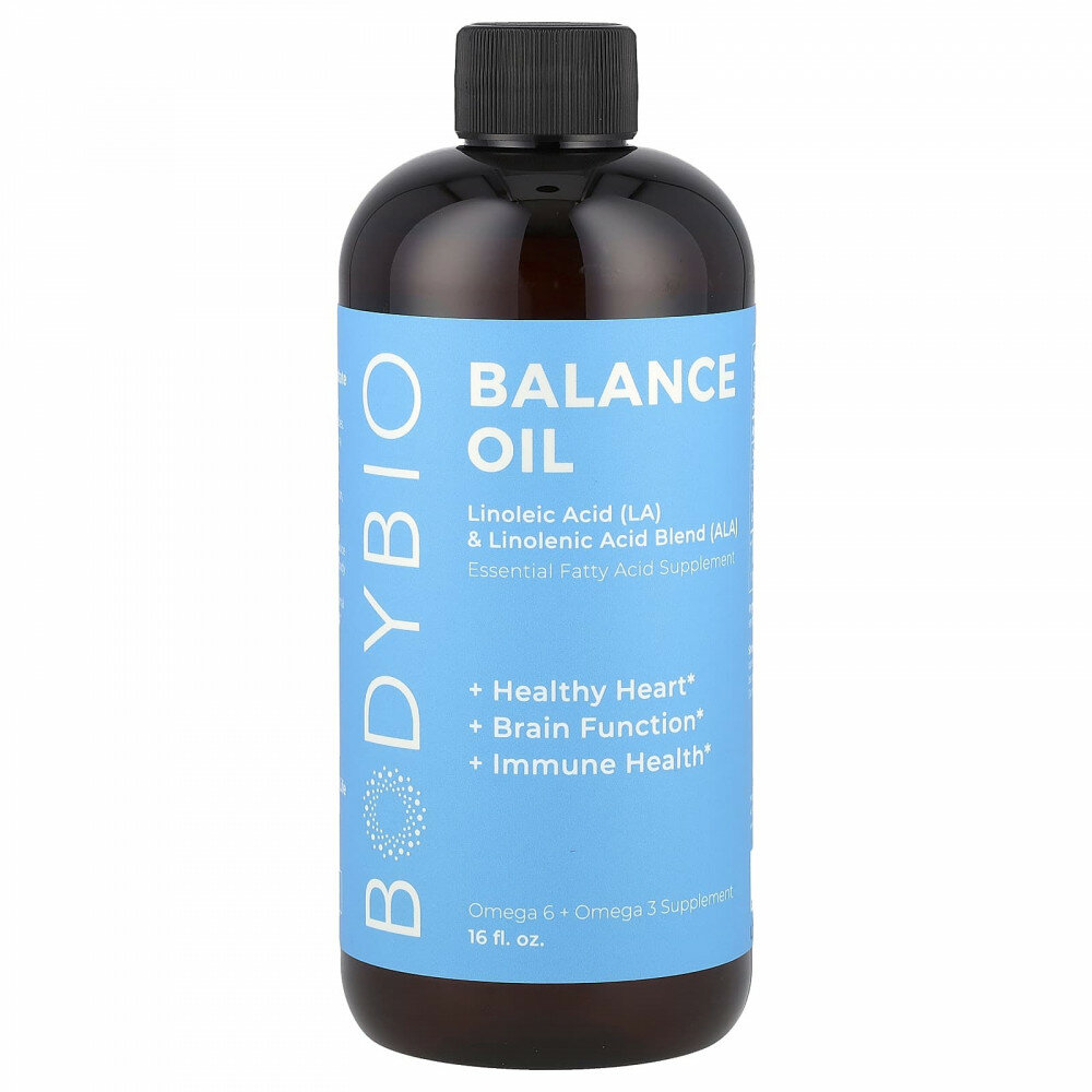 BodyBio, Balance Oil, незаменимые жирные кислоты, 473 мл (16 жидк. унций)