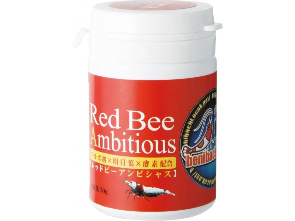 Benibachi Red Bee Ambitious — премиальный корм для креветок, 30 г