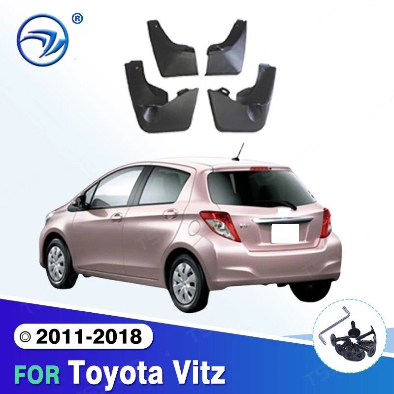 Для Toyota Vitz 2011-2018 брызговики на крыло брызговики брызговики автомобильный доступ