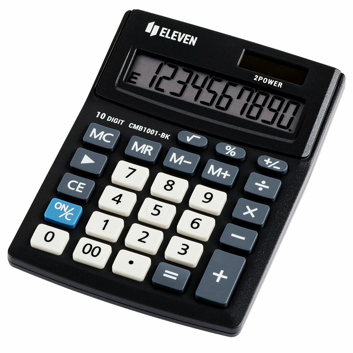 Калькулятор настольный Eleven Business Line CMB1001-BK, 10-разрядный, двойное питание, черный (CMB1001-BK), 20шт.