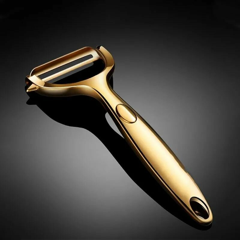 Новая нержавеющая сталь Фрукто-овощечистка, 1 шт