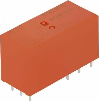 Реле TE Connectivity RT424F12 Реле: электромагнитное DPDT Uобмотки: 12ВDC 8A/250ВAC 8A/30ВDC 1шт