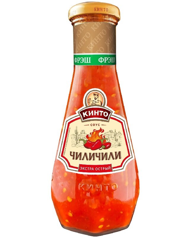 Соус кинто перечный Чиличили экстра острый /стекло/ 305г