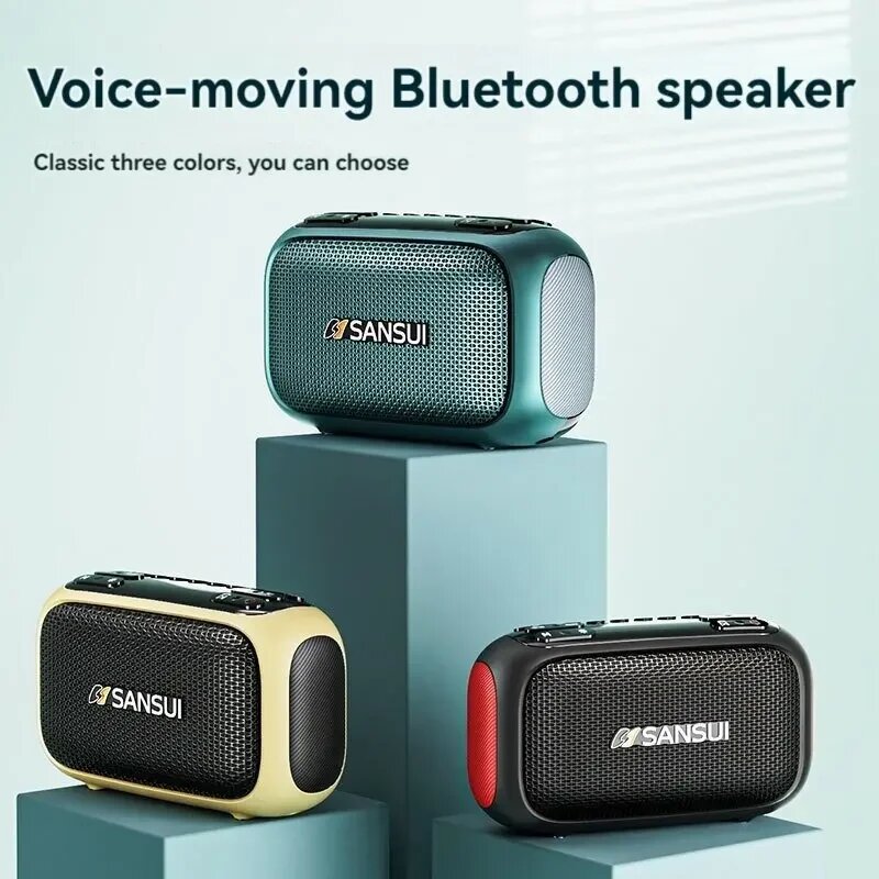 SANSUI F31 Black Bluetooth динамик — фото 1