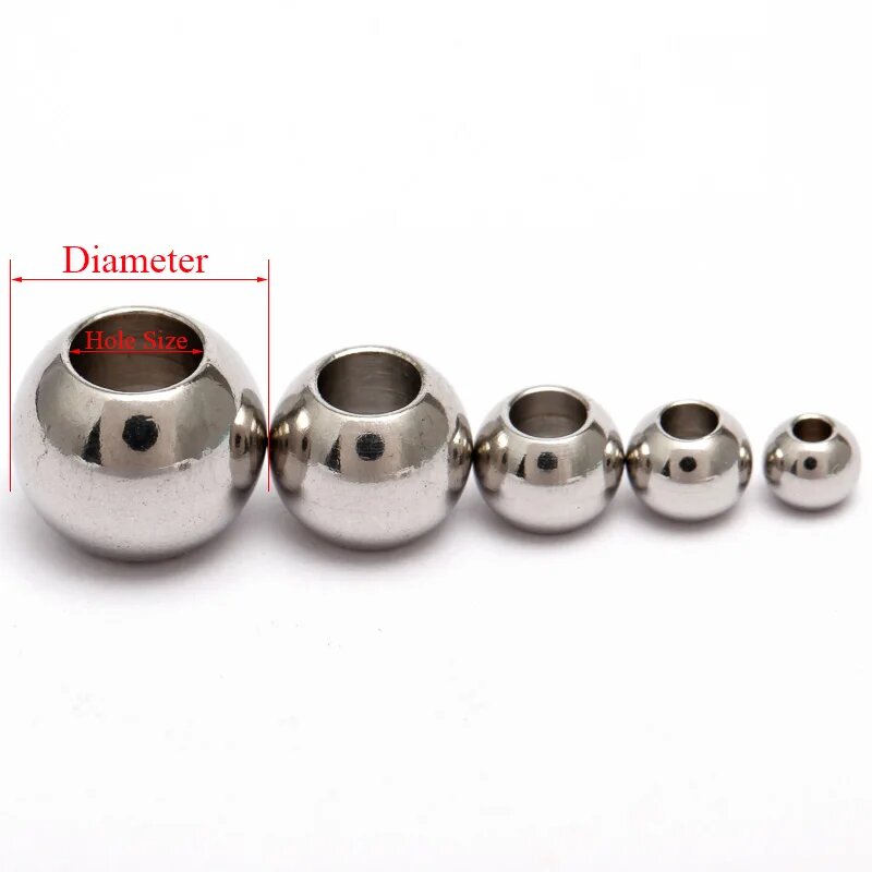 Бусины-разделители из нержавеющей стали, 2x1mm, цвет Steel