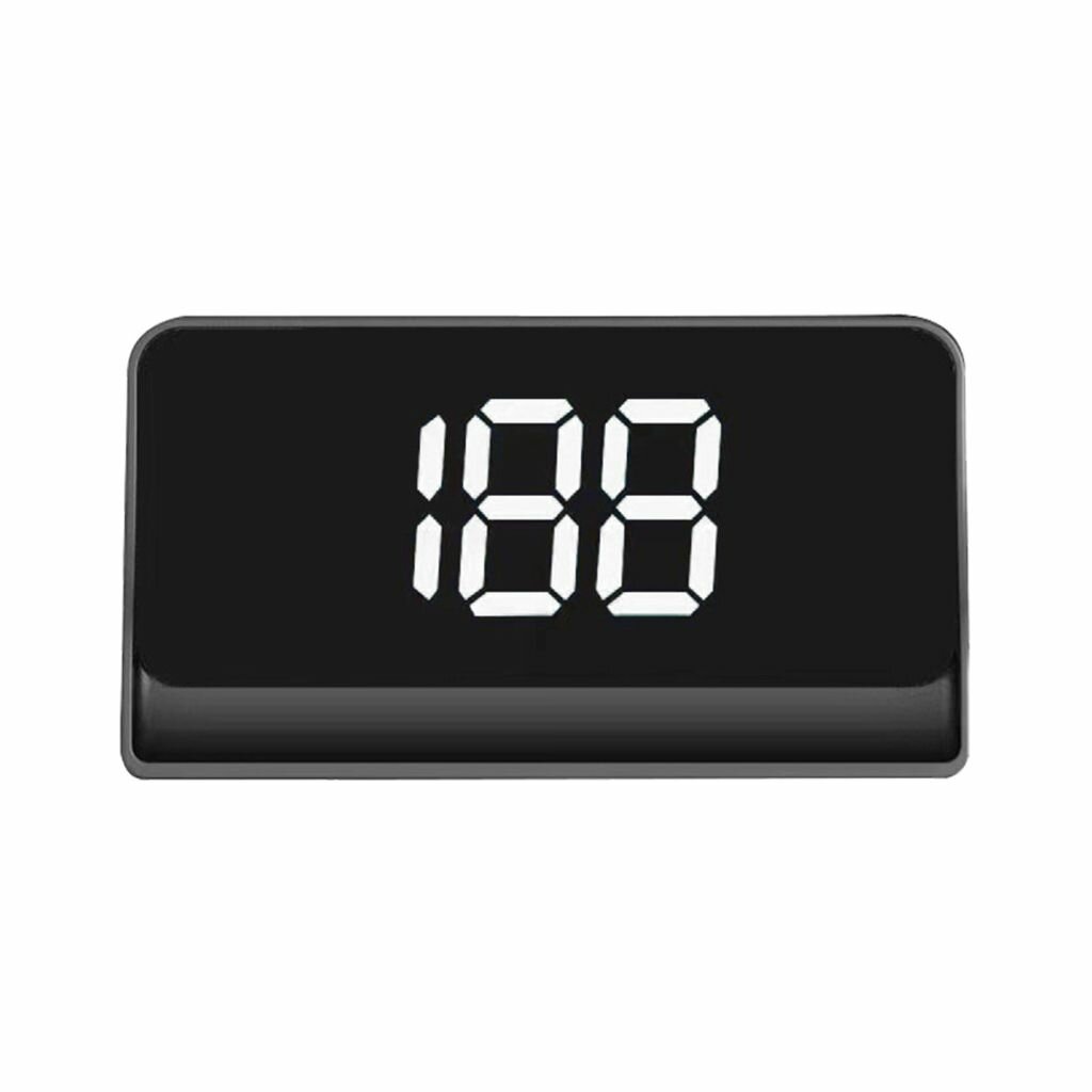 Проектор скорости HUD GPS, Белый - Миль в час