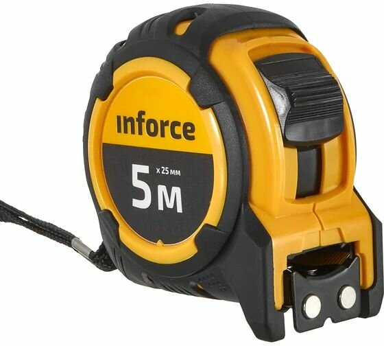 Рулетка компактная 5Х25 Inforce