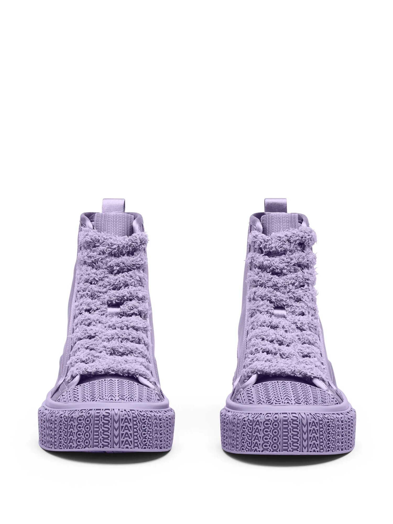 Кроссовки MARC JACOBS The Satin High Top, размер 40, фиолетовый — фото 1