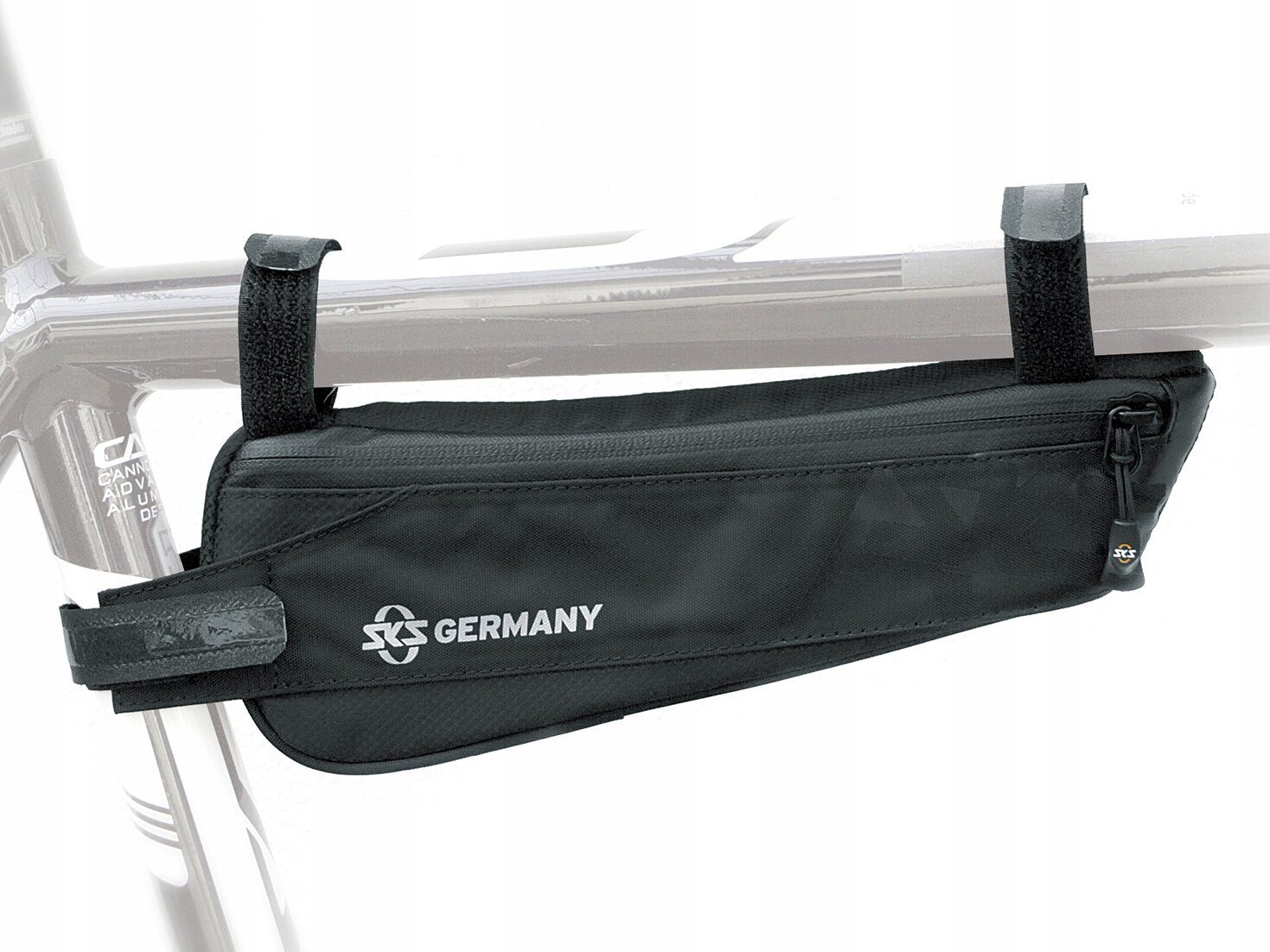 Бардачок под раму, SKS RACER EDGE, 250х40х90мм, 124г, 0.6л, черный