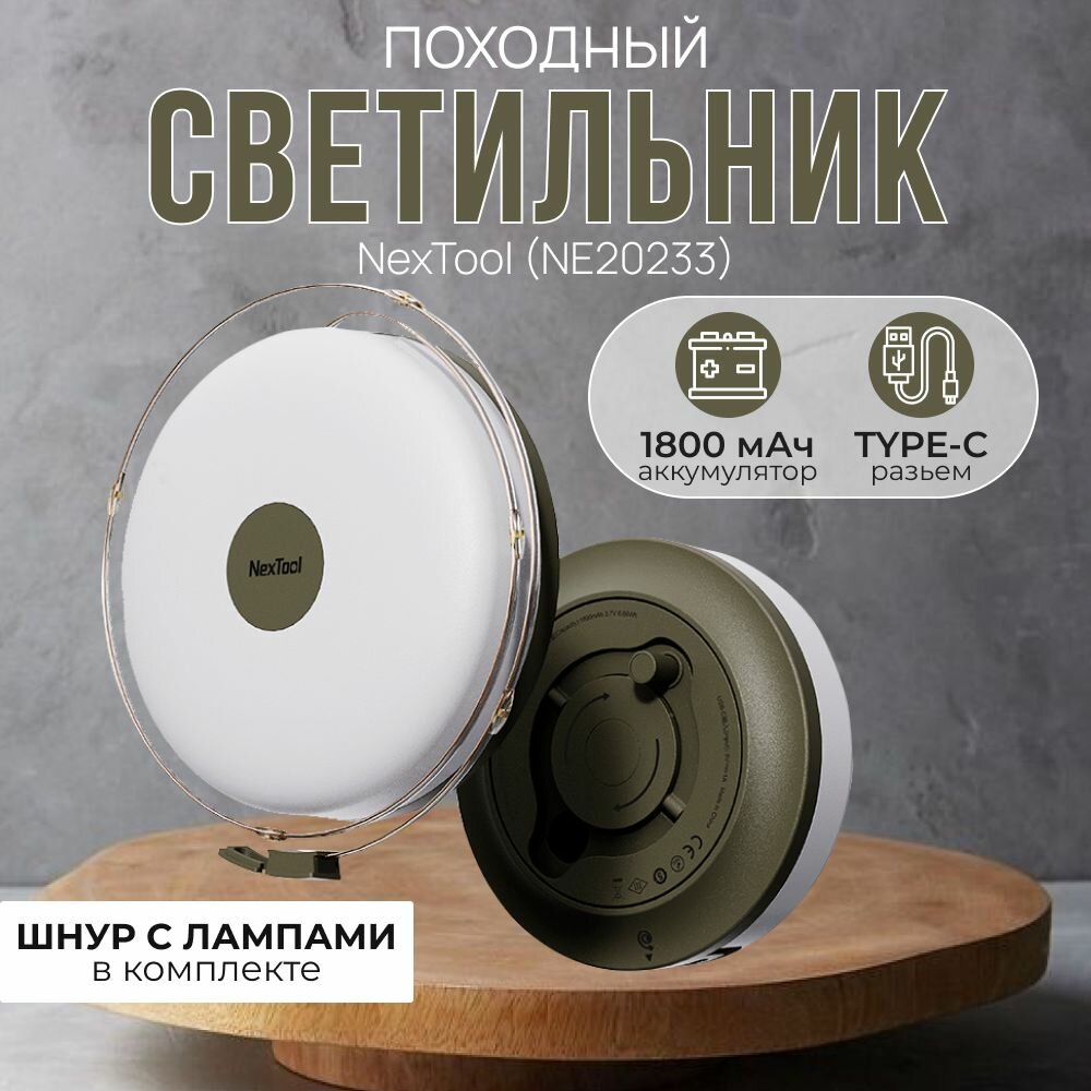 Походный светильник NexTool Milky Way Camping Lamp (NE20288)