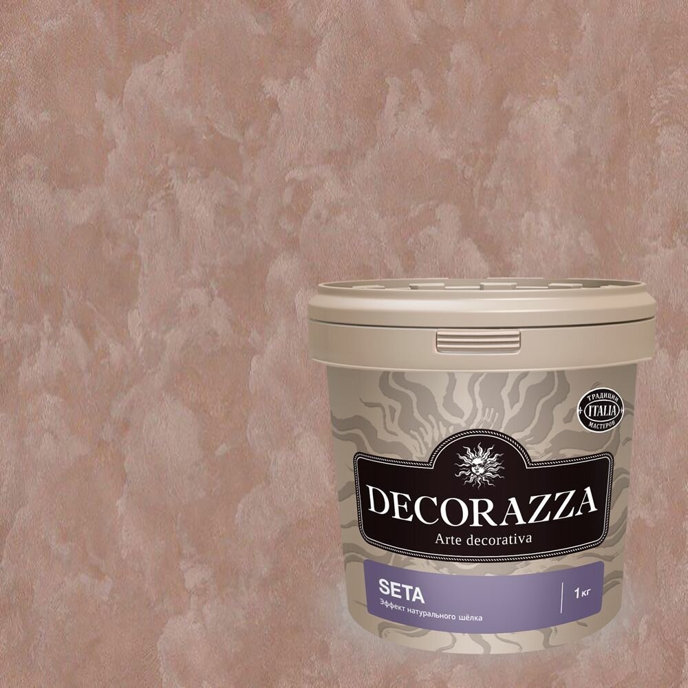 Декоративная штукатурка с эффектом натурального шелка Decorazza Seta (1кг) ST 11-51