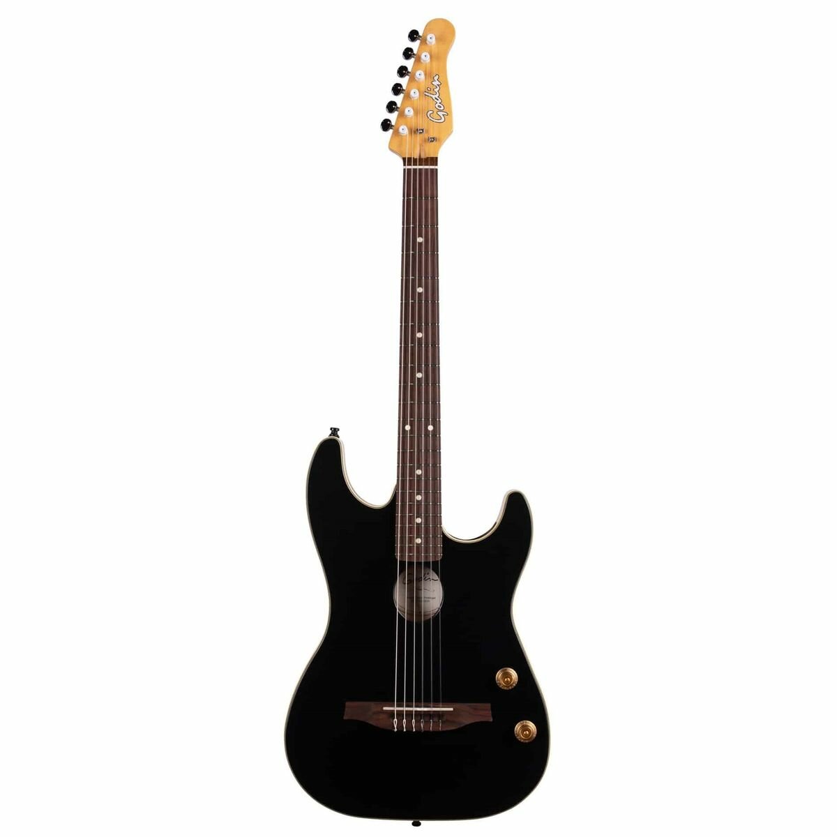 Гитара электроакустическая Godin G-Tour Nylon EQ Matte Black