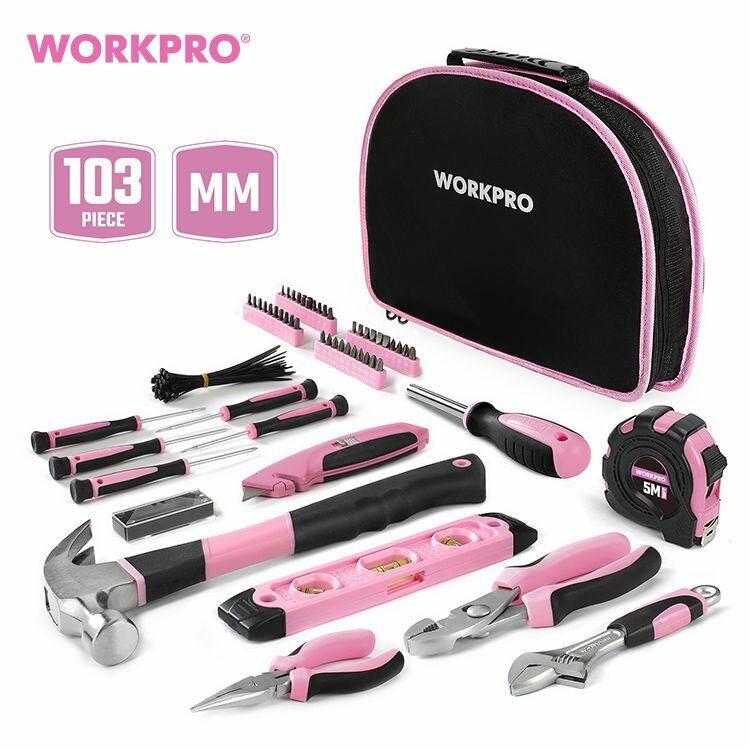 Набор женских инструментов 103шт WORKPRO, WP206818