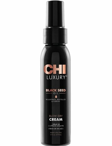 CHI Luxury Black Seed Blow Dry Cream - Разглаживающий крем для укладки волос 177 мл