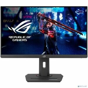 Монитор ASUS Монитор Asus 24.5" ROG Strix XG259QNS черный IPS LED 1ms 16:9 HDMI матовая HAS Piv 1000:1 400cd 178гр/178гр 1920x1080 380Hz DP FHD USB 5.58кг