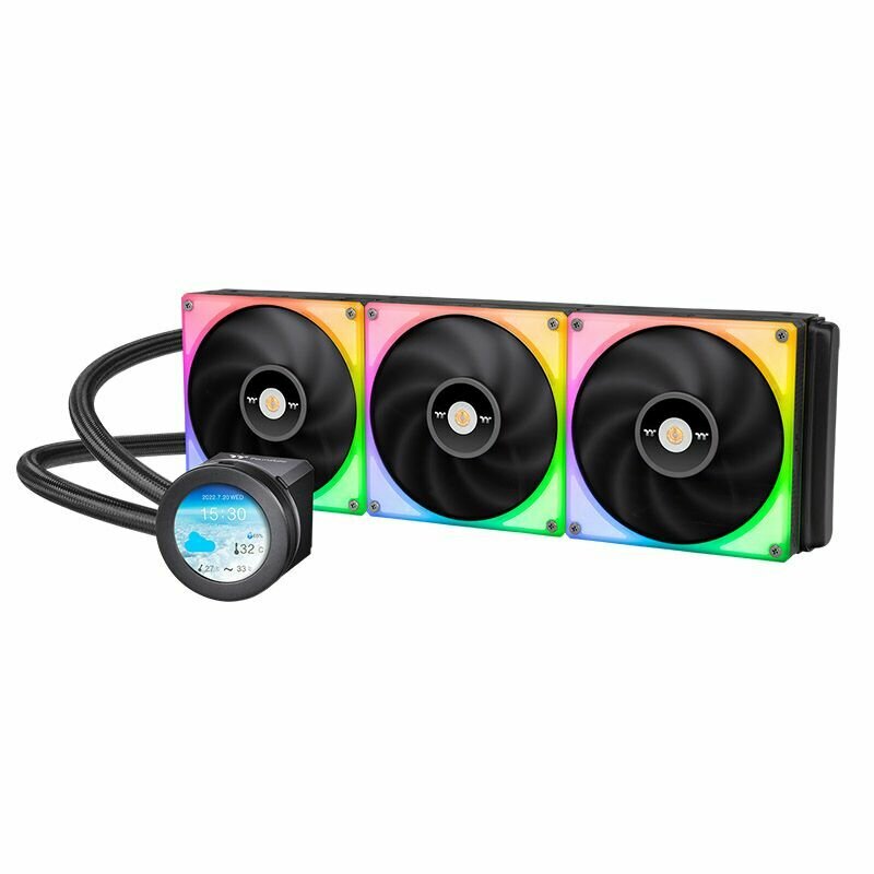 Настольный компьютер Thermaltake со встроенным водяным охлаждением TOUGHLIQUID Ultra 420 RGB